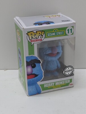 Funko Pop! Sesame Street-Herry Monster Limited, Multicolore, #11 Action ...