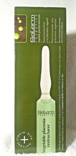 Salerm Vegetable Placenta Restructurer -8 cases of 0.44 oz/13ml phials ...