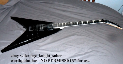 Upgraded 2023 Gloss Black Jackson JS32 King V with Floyd Rose & Hard ...