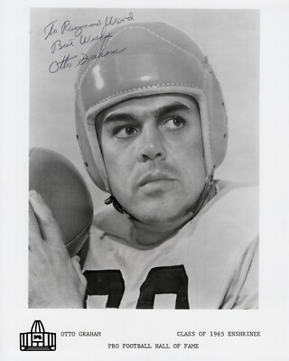 Otto Graham- Signed Photograph | eBay