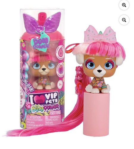 New VIP Pets Bow Power Girls Kids Toy Action Figure Dog | eBay