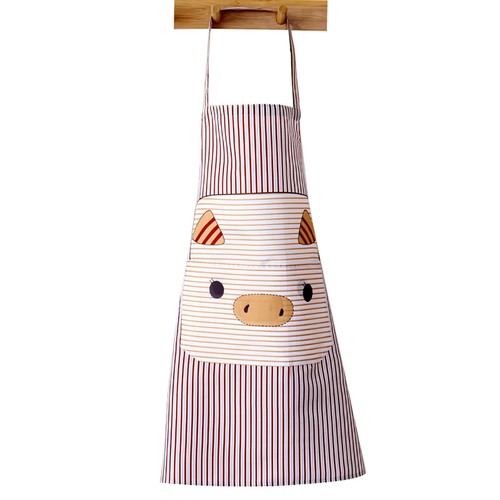 Kitchen Apron Stripe Lightweight Lovely Pig Apron Convenient | eBay
