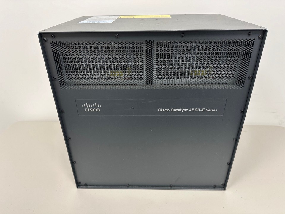 Cisco Catalyst WS-C4506-E V3 Managed Switch Chassis WS-X45-SUP7L-E & 4 ...