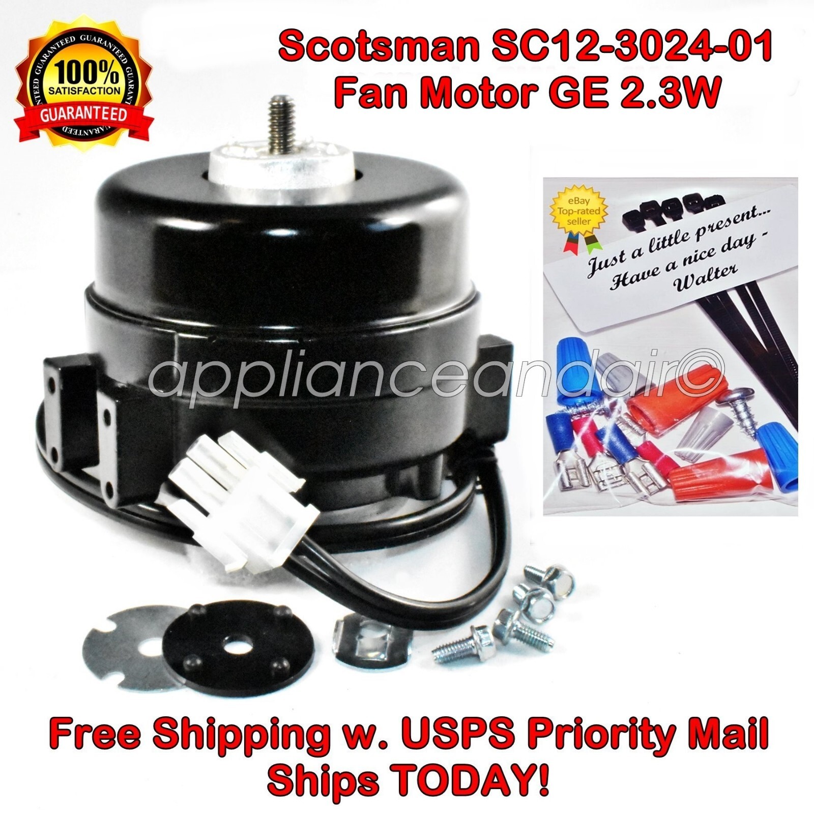 12-3024-01 Scotsman Motor-Ge 2.3W Fan Genuine OEM SC12-3024-01 for sale ...