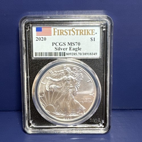 2020 Silver $1 Eagle First Strike Coin MS70 PCGS | eBay