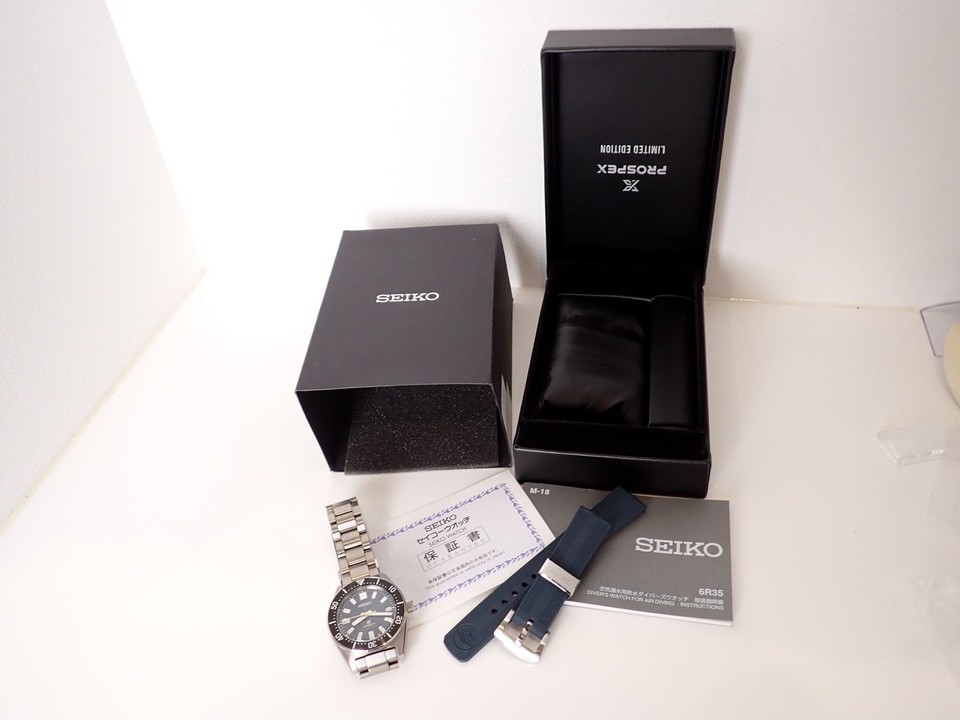5,500 SEIKO Prospec SBDC107 55th Anniversary Model Stainless Steel Windi #PFBDJQ | eBay