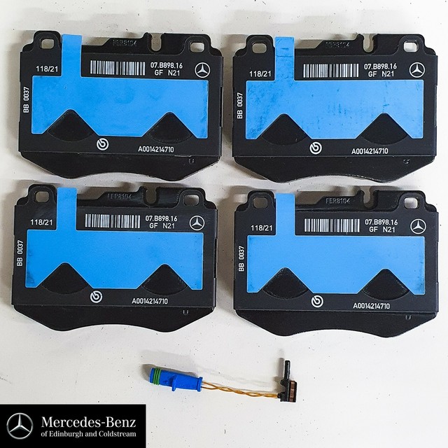 MERCEDES BENZ C W205 Front Brake Pad Set A0084201820 Genuine for sale ...