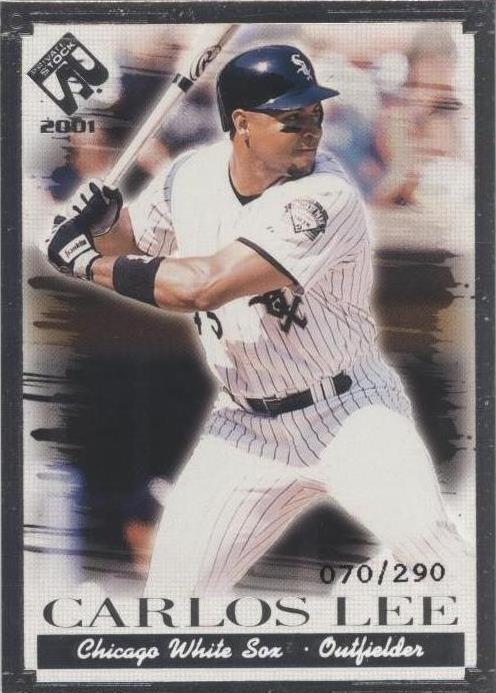 2001 Pacific Private Stock - Carlos Lee #26 Silver Portraits /290 for ...