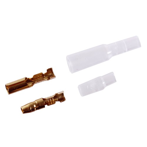 50x Rundstecker SET Rundhülse Rundsteckhülsen 3,5mm 4mm 0,5-2,5mm² ...