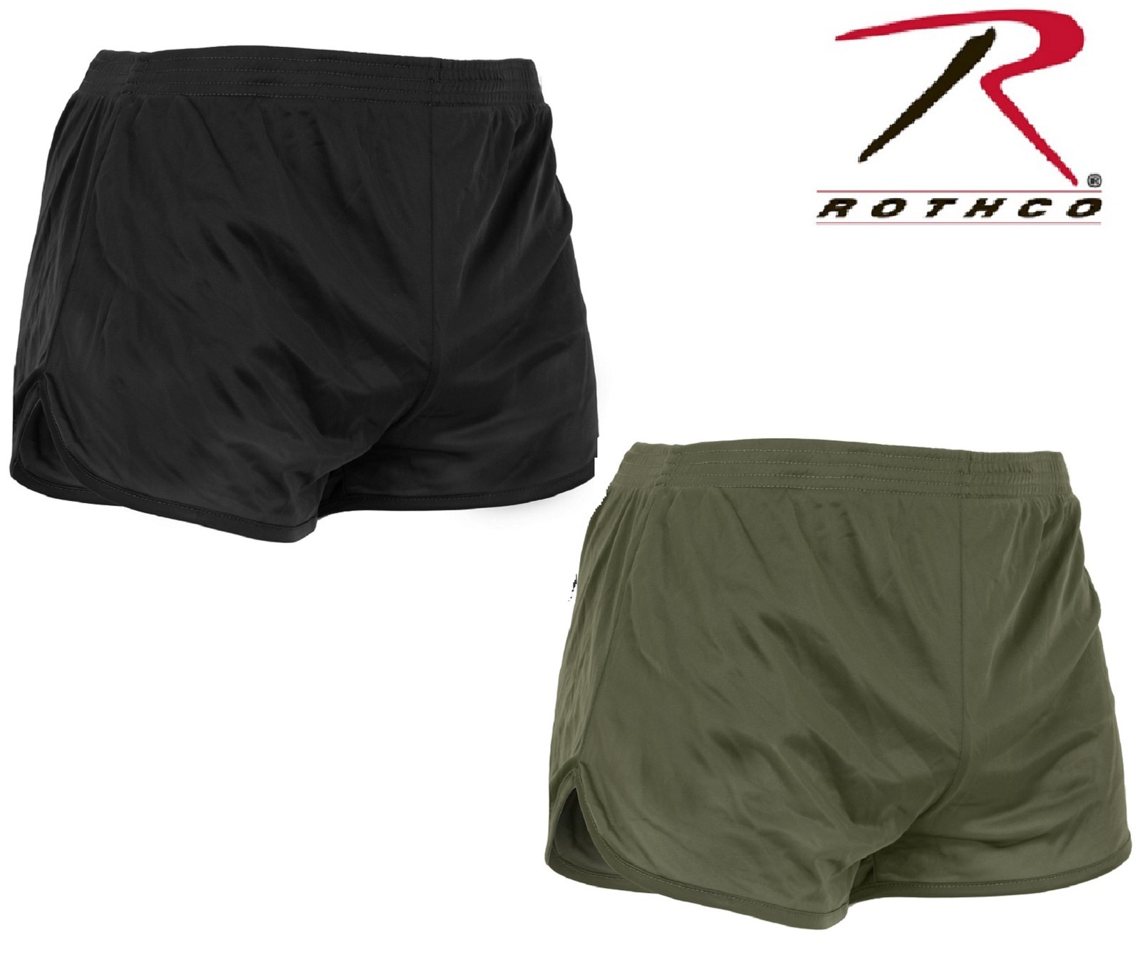 Lightweight Military Style Ranger Physical Training PT Running Shorts ...