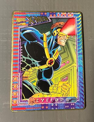 RARE Cyclops X-Men 1996 #2 MARVEL METAL CARD rare and exclusive ...