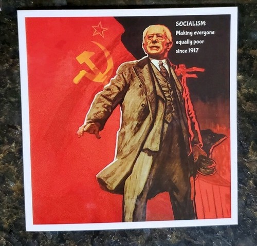 Bernie Sanders Vladimir Lenin Soviet Union socialism sticker CCCP ...