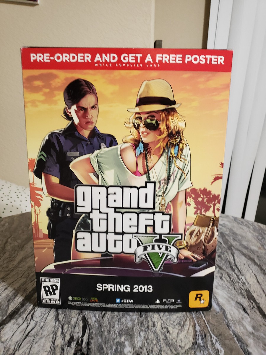 Affiche Gta 5 Gamestop Grand Theft Auto 6 (GTA 6) Marketing Campaign