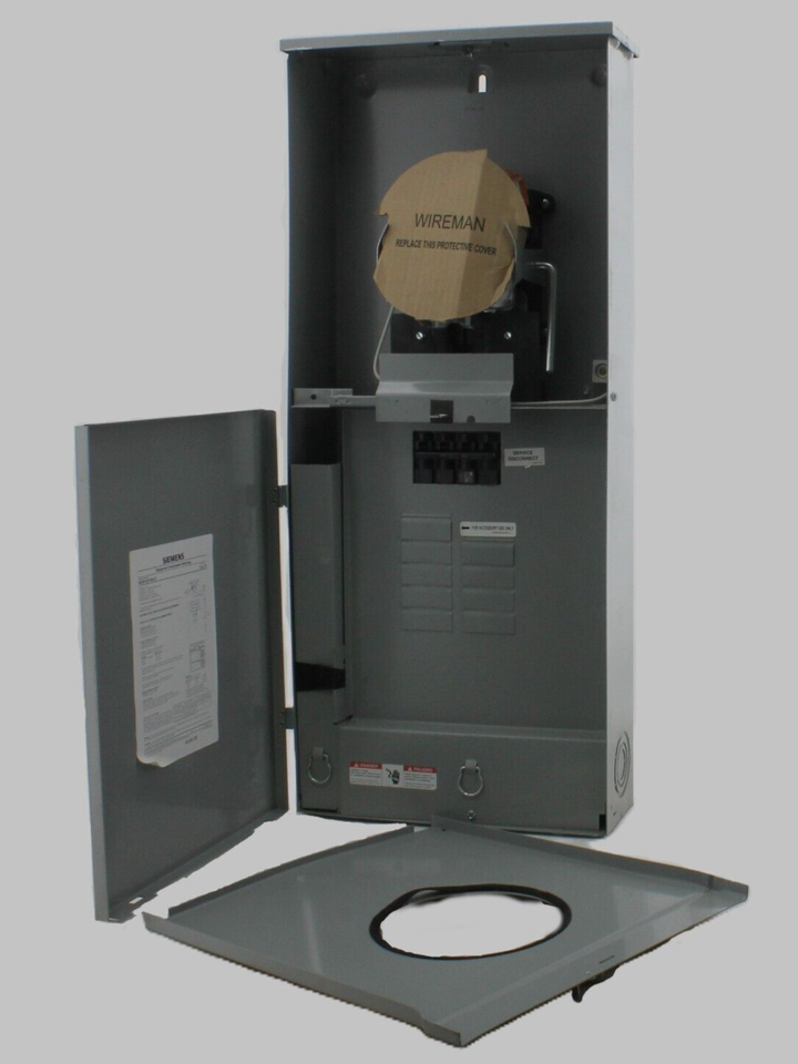 Siemens MC0816B1200JLT Load Center Combination Meter Socket | eBay