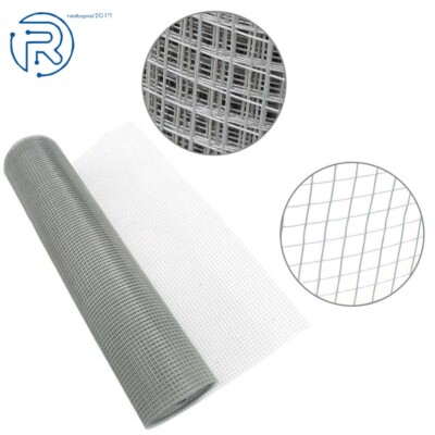 1/2" Hardware Square Metal Wire Roll Galvanized Welded Chicken Wire ...
