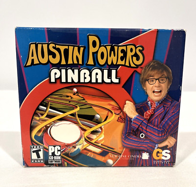 AUSTIN POWERS PINBALL PC CD-ROM BRAND NEW IN SLEEVE WILDFIRE STUDIOS ...