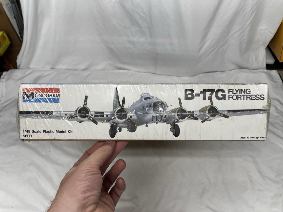 Monogram B-17G Flying Fortress 1/48 Scale Model Kit (Sealed) | eBay