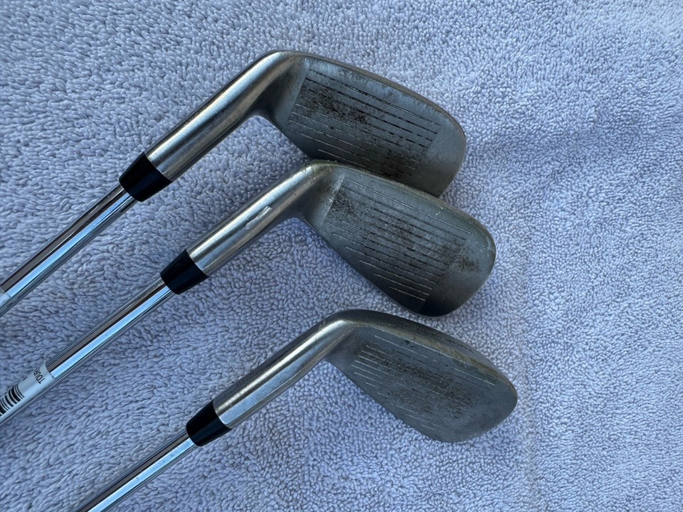 TS3 Launch V5 Golf Clubs – 3 Wood & 4 Hybrid & Irons W/ Bag | eBay
