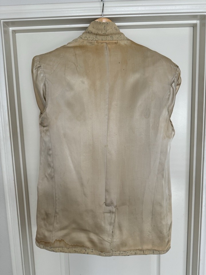 VTG 1950s Men's Atomic Fleck Sport Coat Suit Jacket Medium 50s | eBay