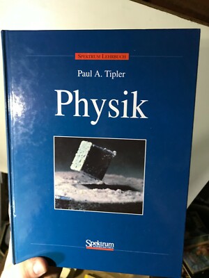Physik Paul A Tipler Spektrum 1991 Hardcover | eBay