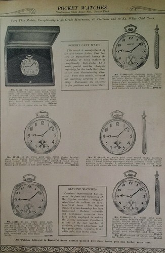 Pocket Watch 1931 Catalog Page L.Krower New Orleans LA Rare VHTF Robert ...