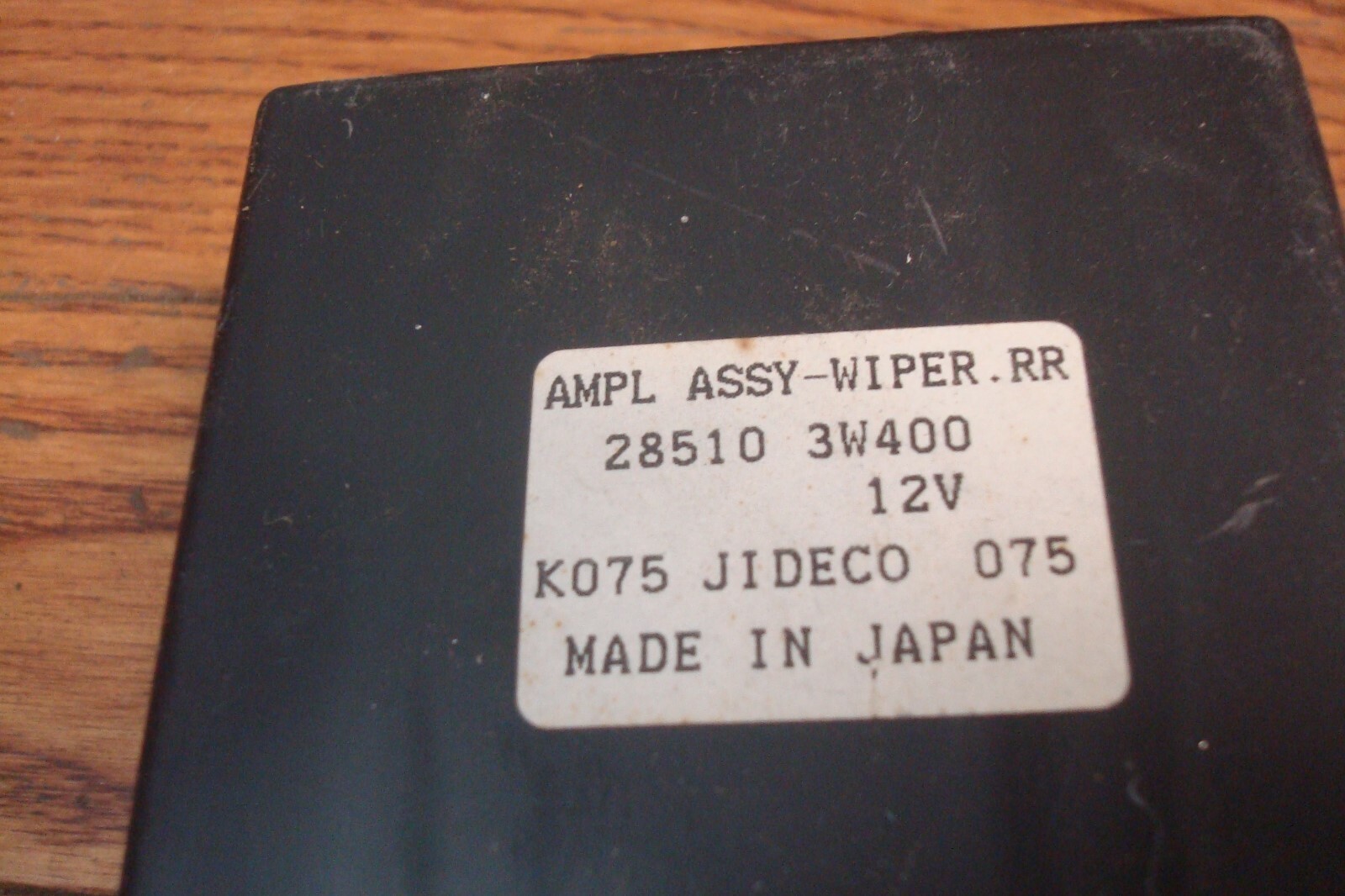 2001 INFINITI QX4 3.5L AWD OEM Rear Wiper Amplifier Relay Module 28510 ...