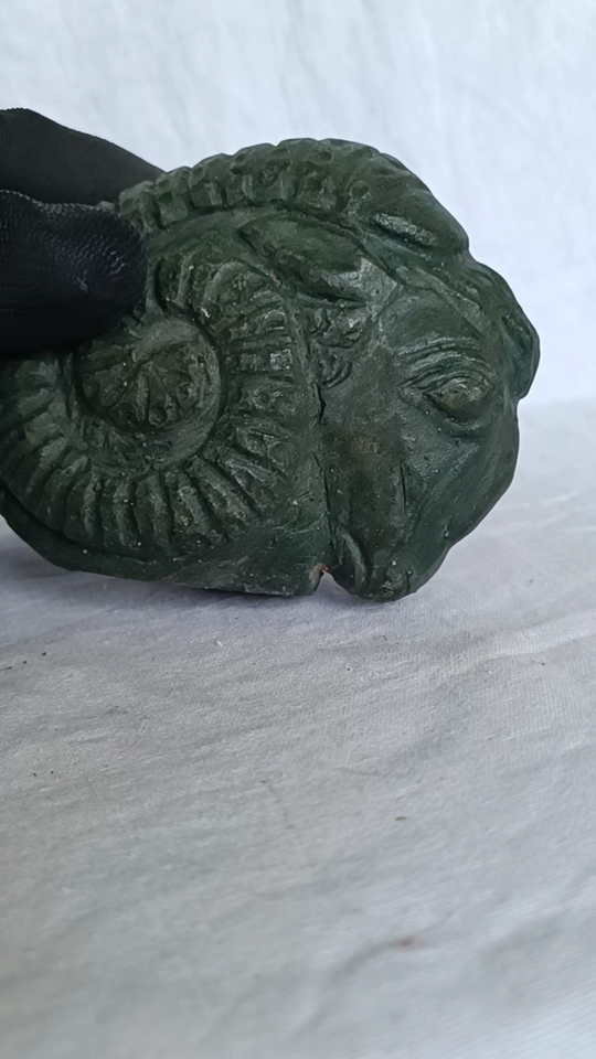 Rare Detailed Sumerian Carved Stone Ram Statue Exceptional Piece | eBay