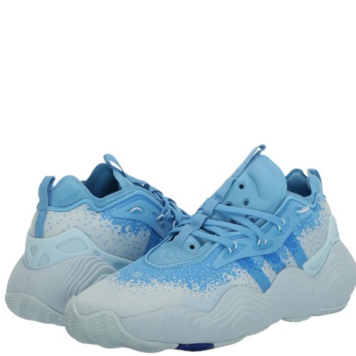 Size 5.5 Adidas Trae Young 3 Semi Blue Burst Basketball Hoopers Shoes ...