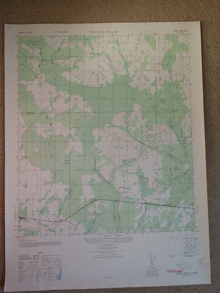 University Florida Topographic Map