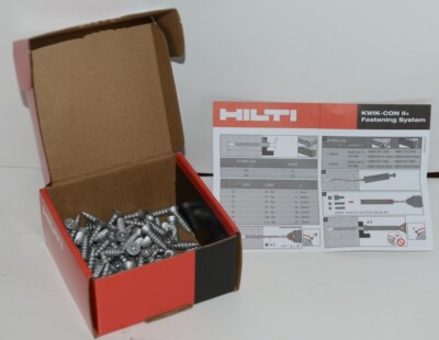 Fasteners & Connectors - Hilti Screws