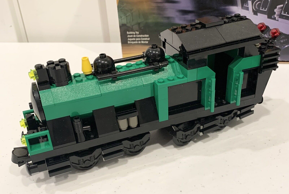 Lego My own Train 3741, 3744 Large Locomotive with Green Trim ...