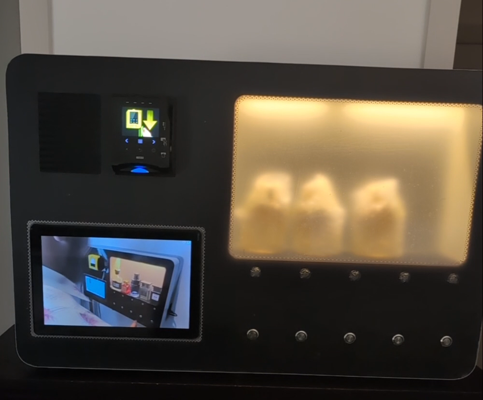 Perfume & Cologne Vending Machine Automatic Fragrance Dispenser Ships ...