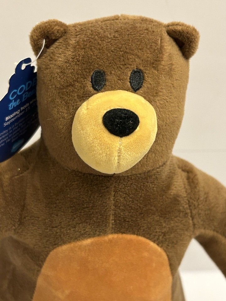Salesforce Codey The Bear Trail Blazer 14” Plush – New with Tags | eBay