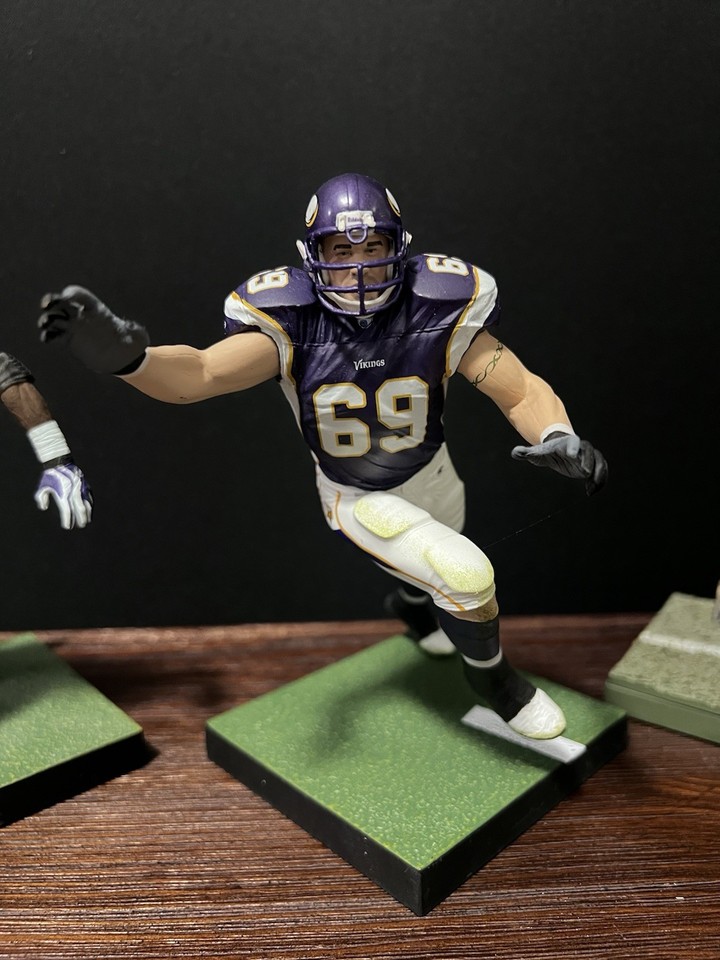 McFarlane Minnesota Vikings Lot Tarkenton Peterson Moss Jared Allen NFL ...