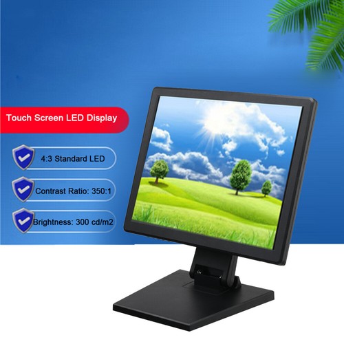 15in Touch Screen LCD Monitor Display - 1024 x 768 Resolution USB VGA ...