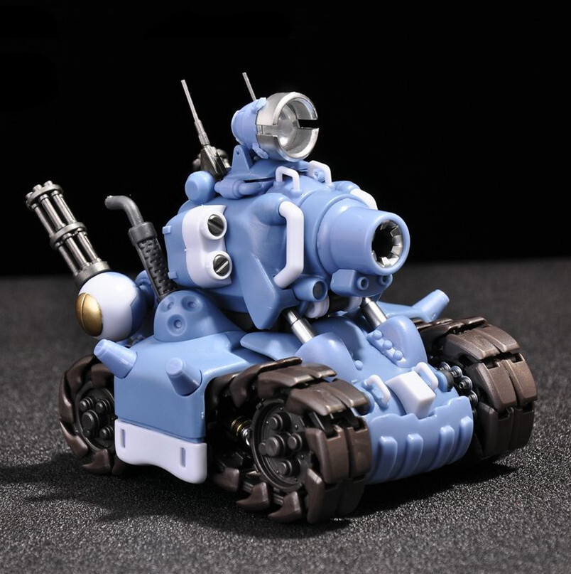 YH Metal Slug Super Vehicle SV-001 tank movable inner structure blue ...