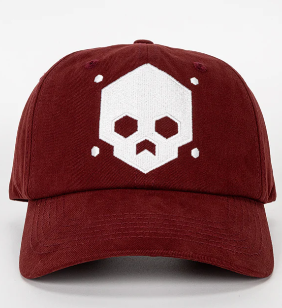 Starfield Constellation Crimson Fleet Skull LOGO Hat Cap Cotton Twill ...