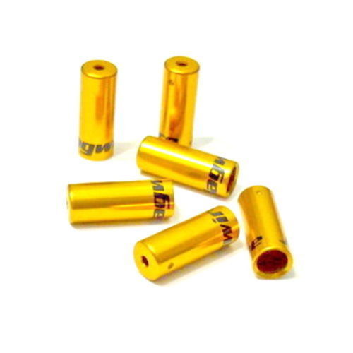 gobike88 Jagwire Ferrule Sealed End Caps, 4mm, 6 pieces, Gold, E67 | eBay