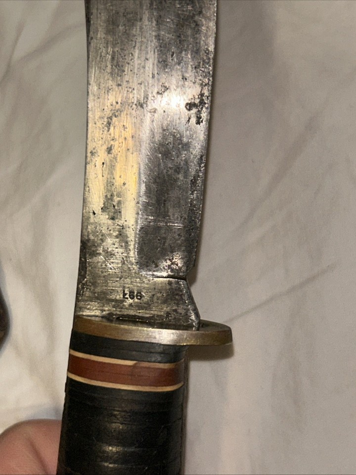 Vintage Western Boulder Colorado L66 Fixed Blade Hunting Knife | eBay