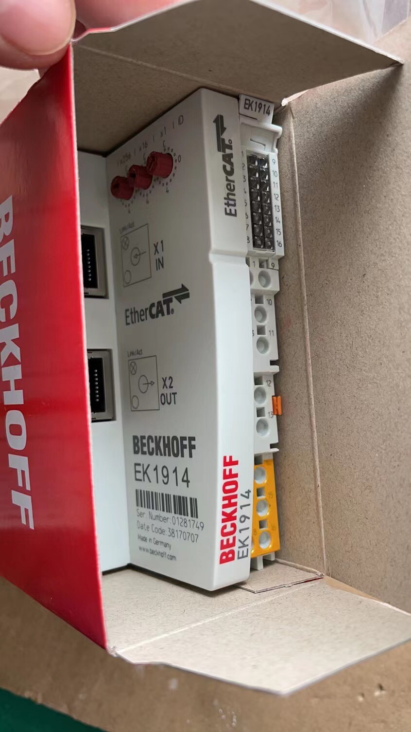 1PC New BECKHOFF EK1914 PLC EK 1914 Module FEDEX DHL Shipping | eBay UK