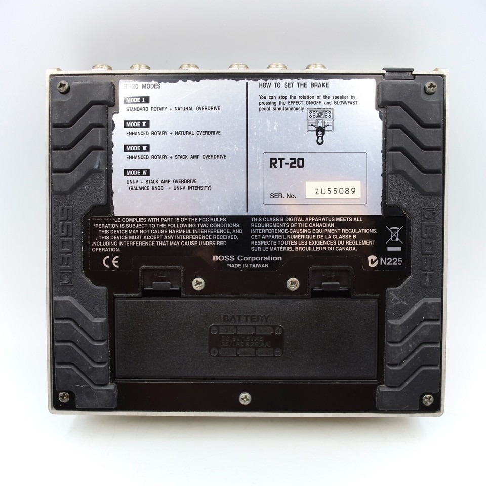 BOSS RT-20 Rotary Ensemble Rotary Sound Processor Guitar Effect Pedal ...