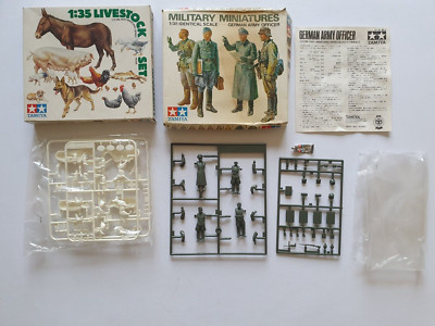 TAMIYA GERMAN ARMY OFFICER SET + LIVE STOCK SET 1/35 COMPLETE x 2 | eBay UK