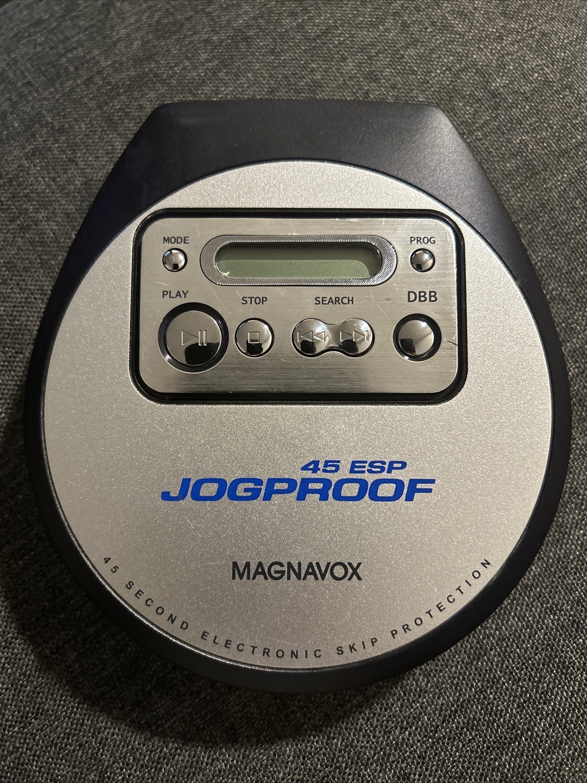 Magnavox Portable CD Player 45 ESP Jogproof Anti-skip MPC220SL for sale ...