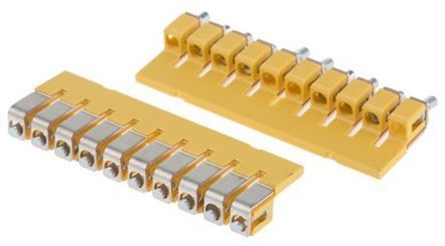 1 x Weidmuller 1052060000, 10-Pole Jumper Bar, WQV Series | eBay