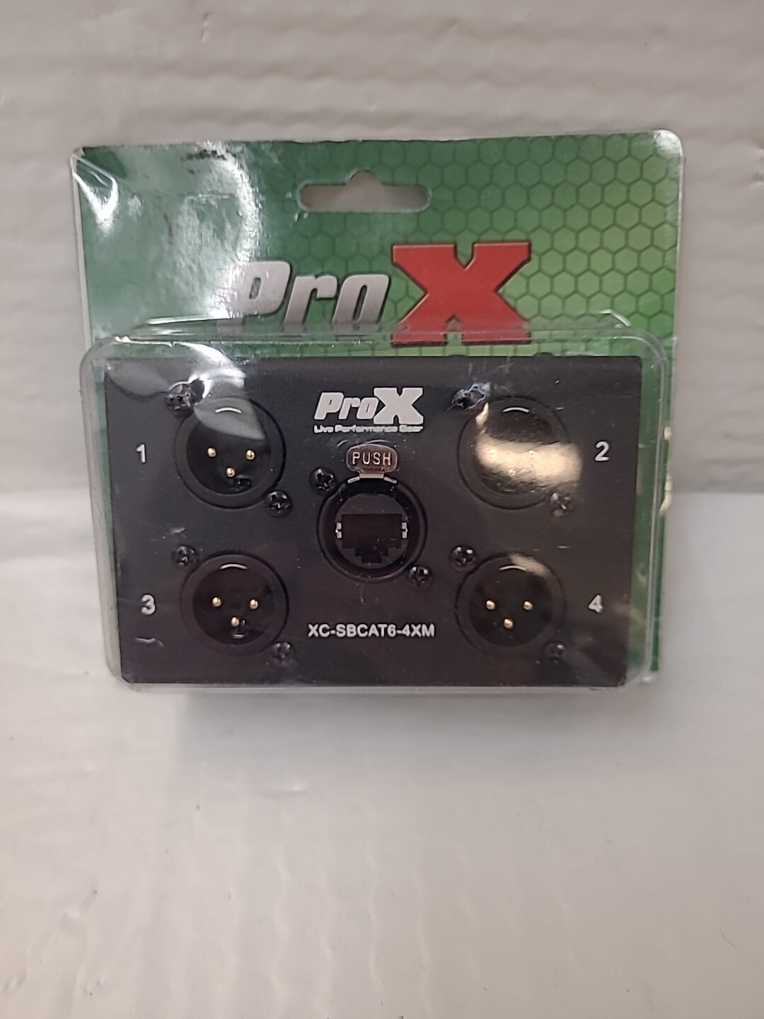 ProX XC-SBCAT6-4XM 4 Channel Audio/DMX Portable Snake Box for sale ...
