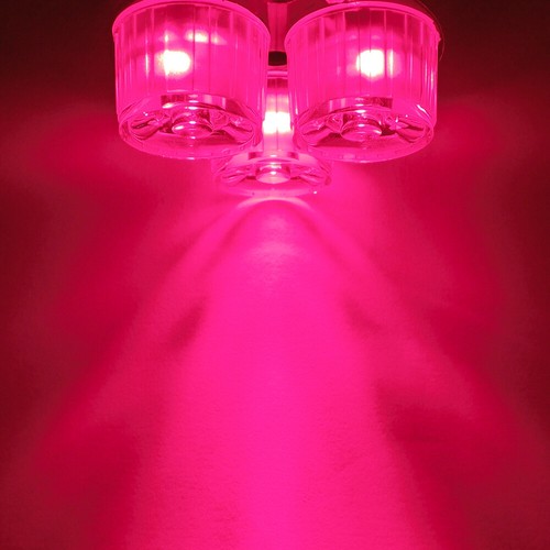 9W Deep Red 660nm LED + Lens + AC/DC 12V + Heat Sink 62mm PCB Plant ...