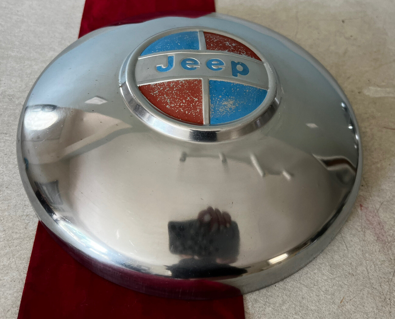 #X 1965-1971 Jeep Gladiator Wagoneer CJ5 J10 Dog Dish Hub Cap | 12345 ...