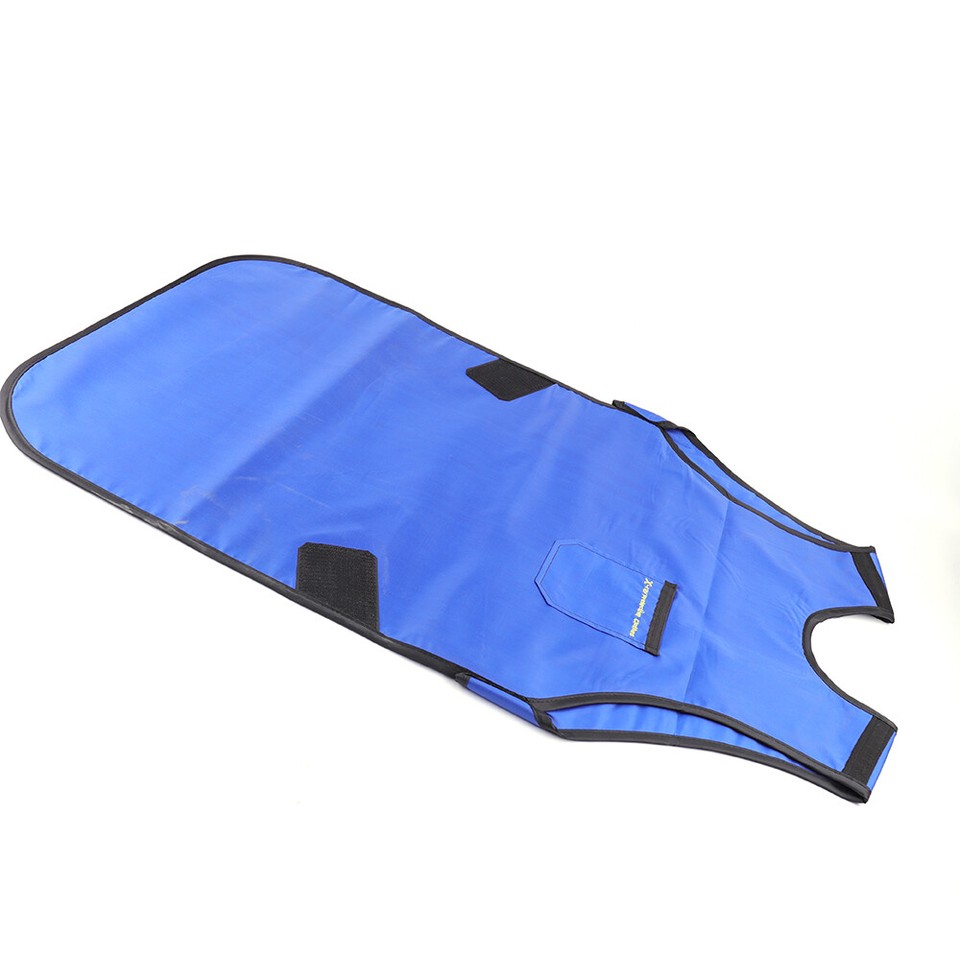 Blue Medical X-Ray Protection Apron Lead Rubber Radiation Protection ...