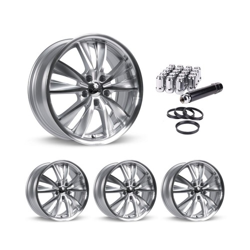 Wheel Rims Set with Chrome Lug Nuts Kit for 18-24 GMC Terrain P820274 ...