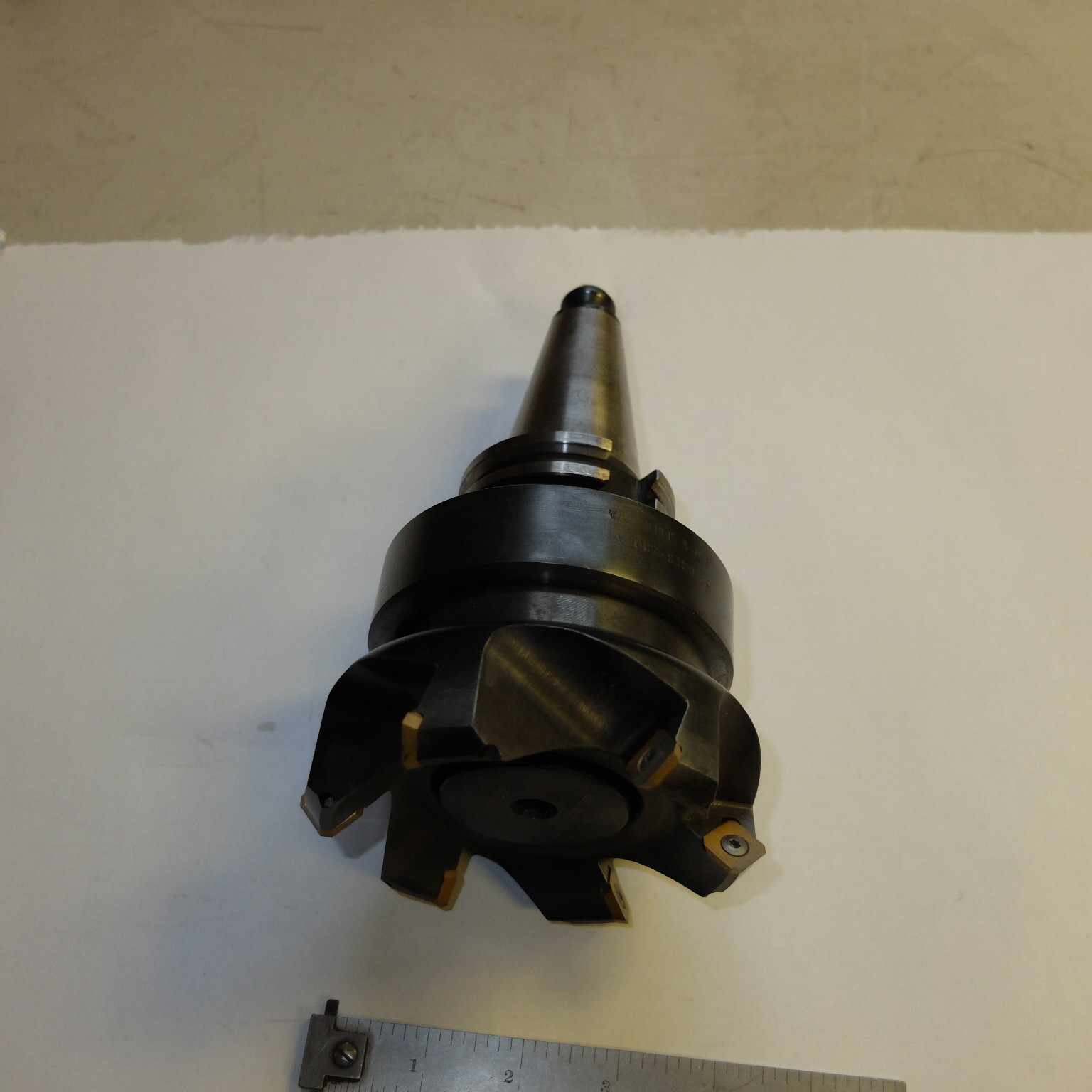 4-1/2" Valenite Face Mill on Cat 40 Valenite Holder | eBay